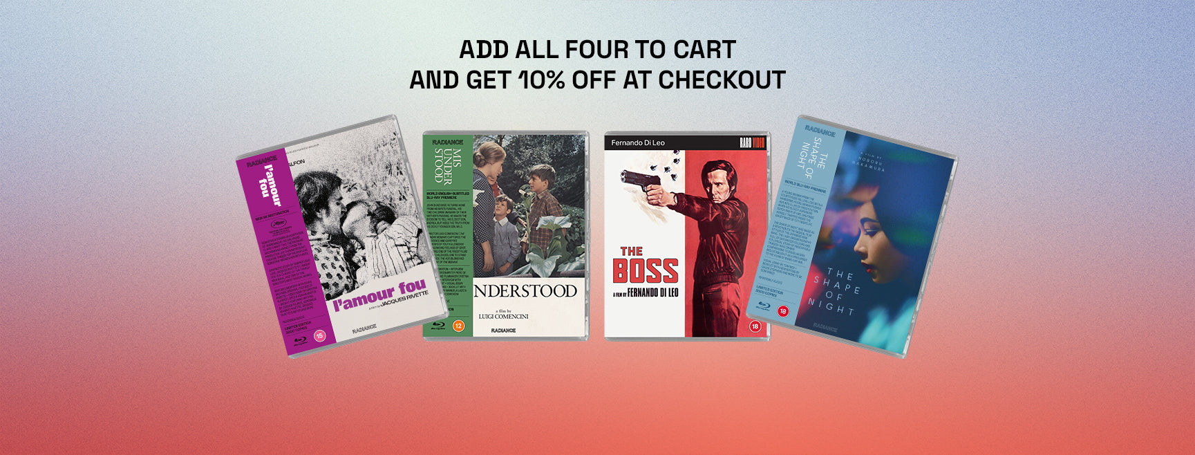 Radiance Films :: Classic, Cult and Arthouse films