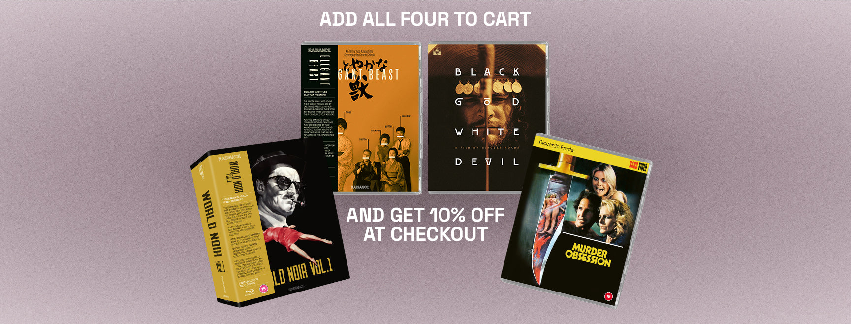 Radiance Films :: Classic, Cult and Arthouse films