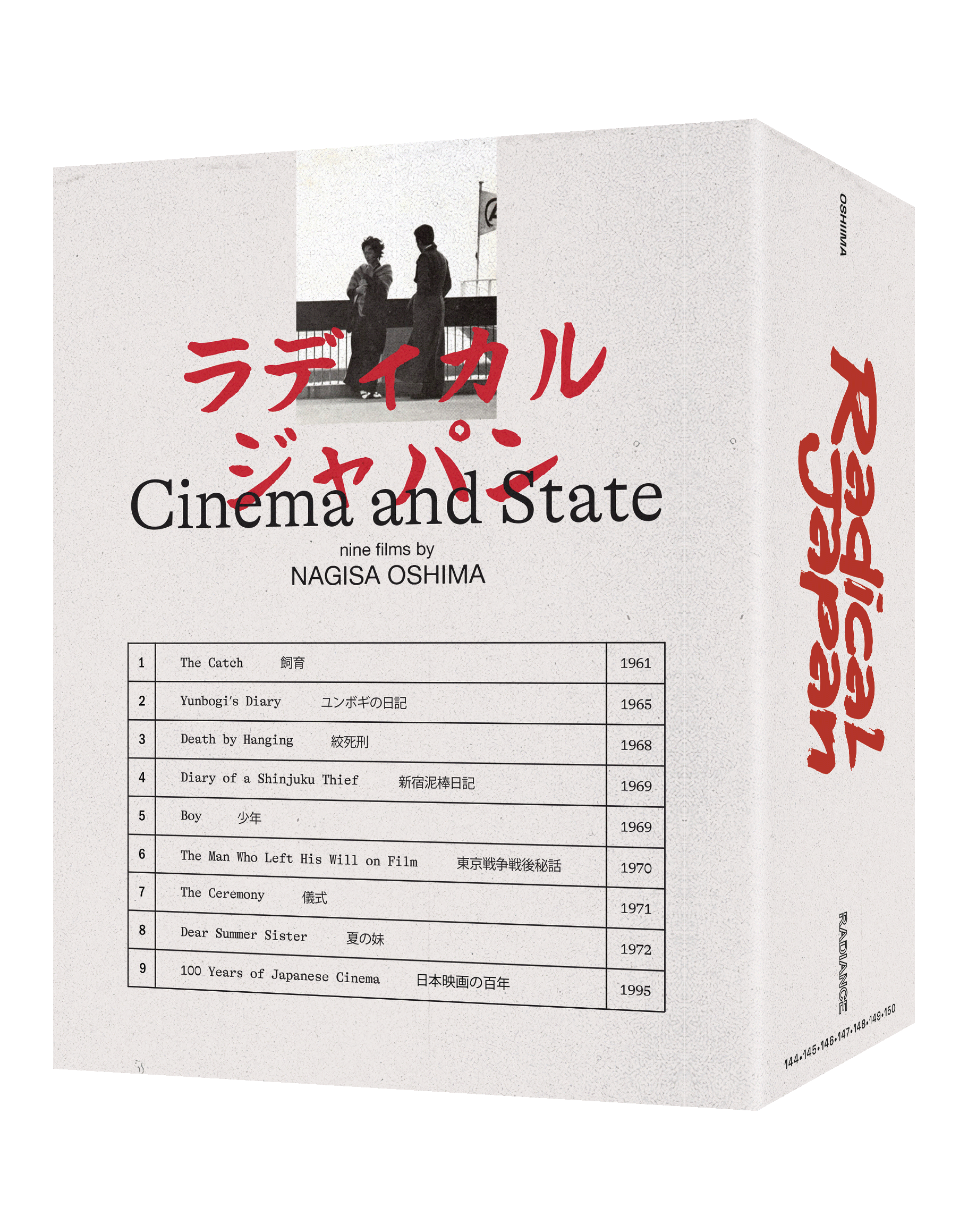 Radical Japan: Cinema and State - Nine Films by Nagisa Oshima (LE ...