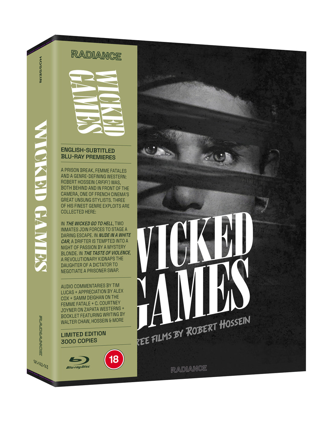 Wicked Games: Three Films by Robert Hossein (LE) – Radiance Films